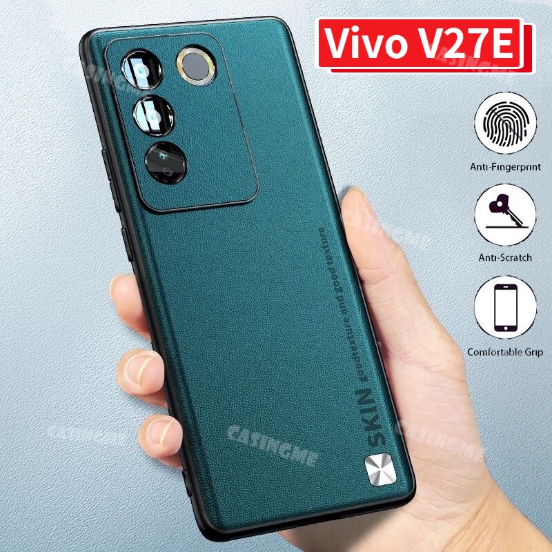 Vivo V27E 2023 Casing Luxury Leather Phone Case For Vivo V27 V27E 5G VivoV27 Pro V 27 E VivoV27E ...