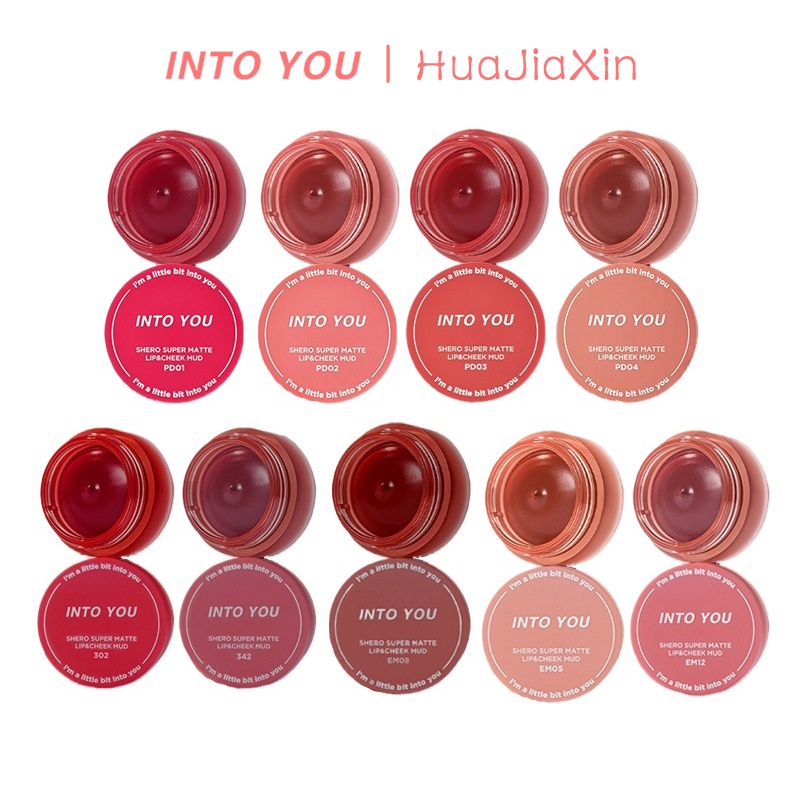 Into YOU Canned Lip Clay Heart Mu and Your Heroine Mist Lip Cheek Dual ...