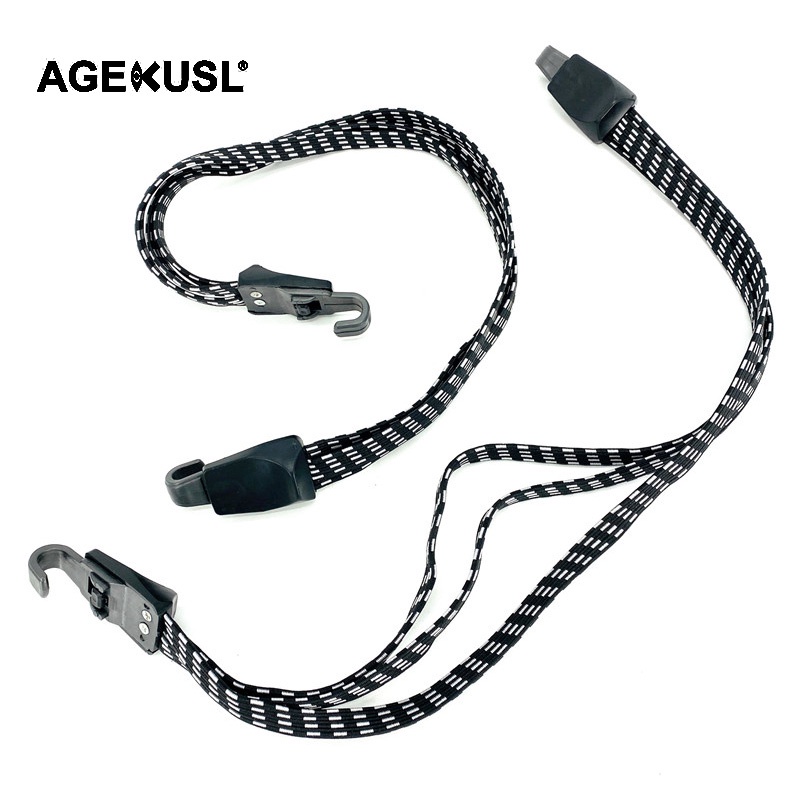 AGEKUSL Bike Rear Cargo Racks Strap Luggage Carrier Fixed Tying Rope ...