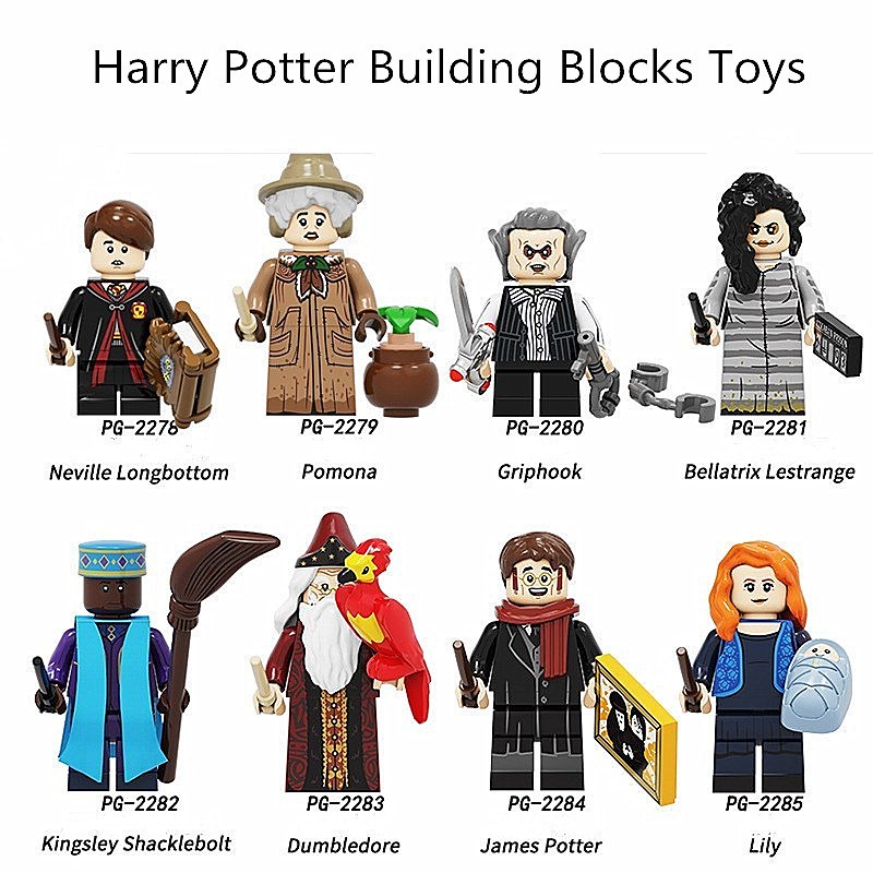 Minifigures Harry Potter Neville Longbottom Lily Building Blocks Toys ...