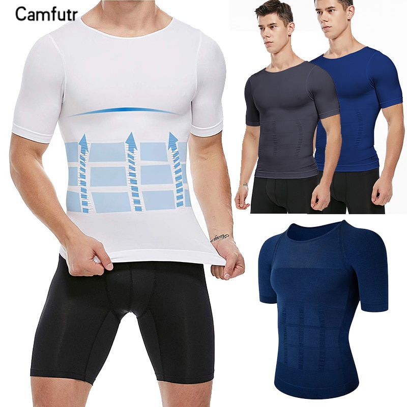 Mens Slimming Shaper Posture Vest Male Belly Abdomen For Corrector ...