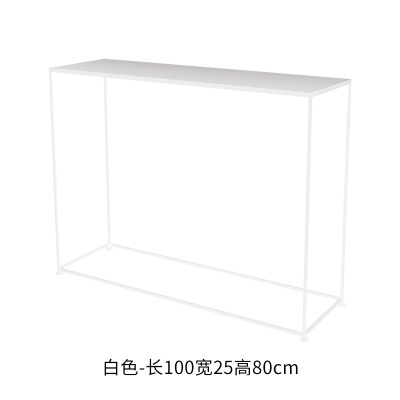 Multi-layer Side Table Entryway Console Table Storage Shelf Simple ...