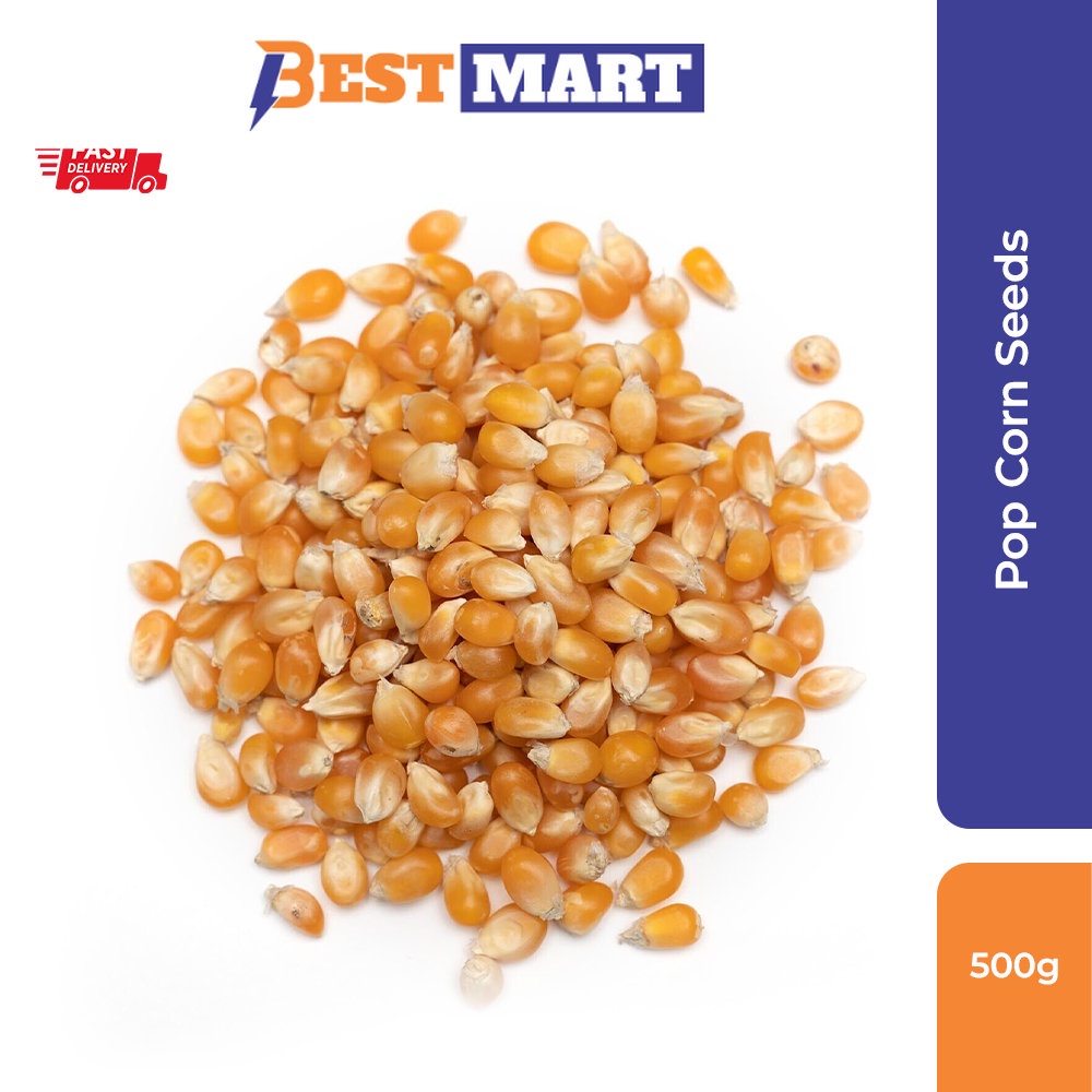 Teba Pop Corn Seeds Kernels Natural 100% (500g/900g) Jagung Corn Kernel ...