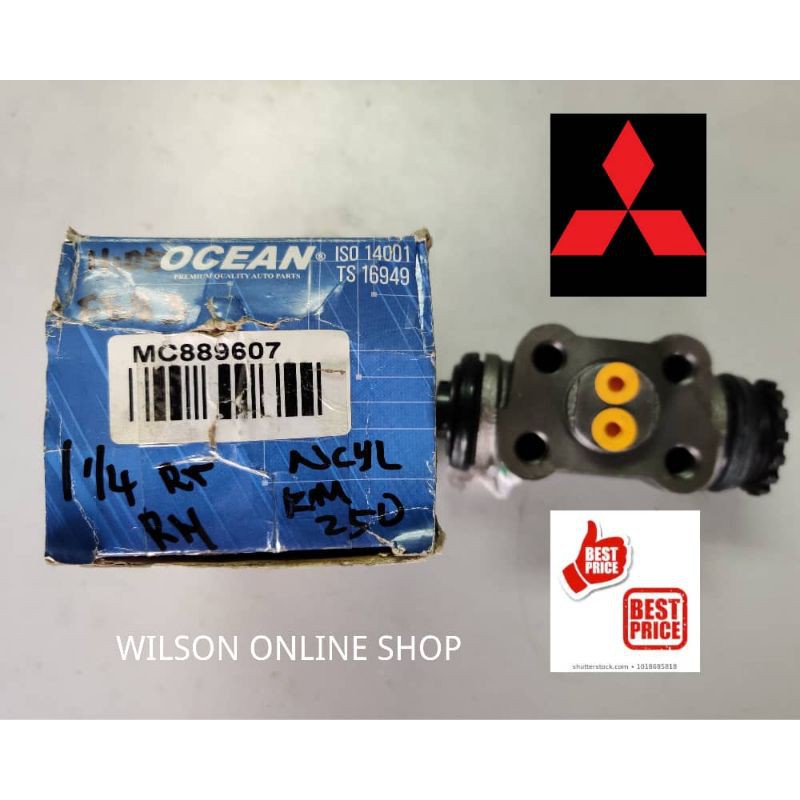 Ocean Taiwan Brake Pump Wheel Cylinder Rear RH MC889607 Mitsubishi ...