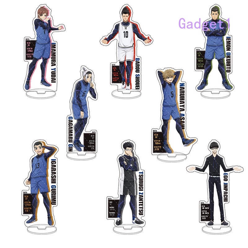 2023 NEW Anime BLUE LOCK Isagi Yoichi Stand Figure Acrylic Toys Desktop ...