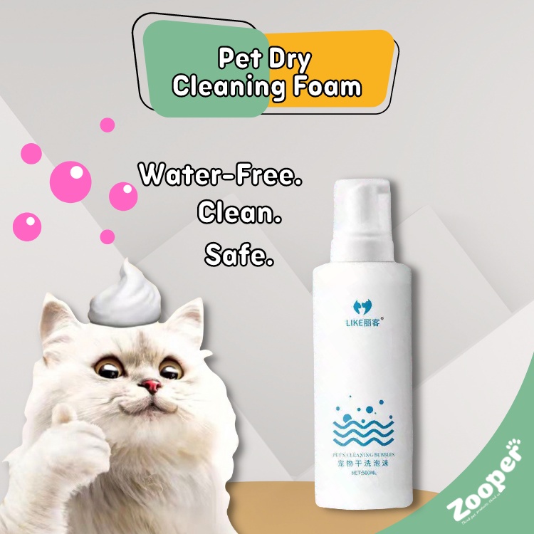 Zooper Pet Shampoo Cat Shampoo Sabun Kucing Foam Shampoo Dog Hamster ...