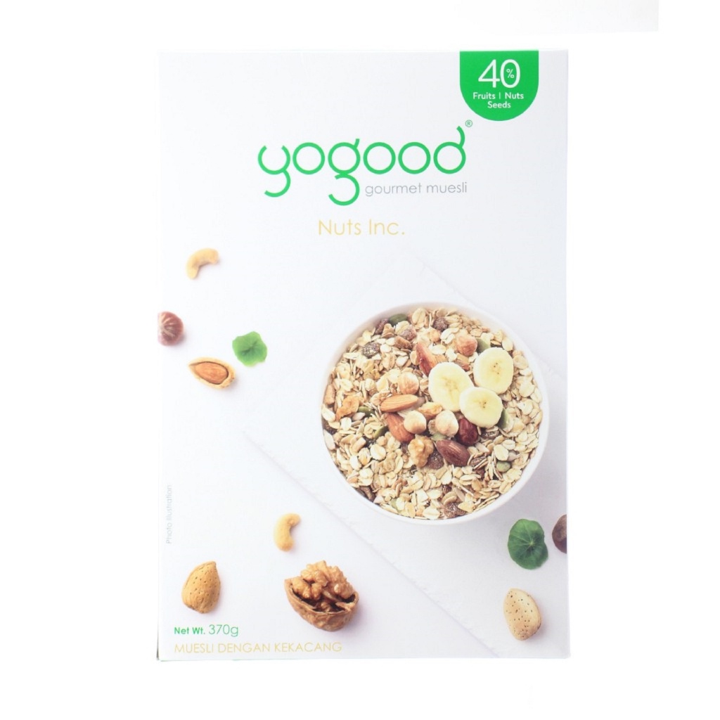 Yogood Cereal Bar Nuts Inc (370g) | Shopee Malaysia