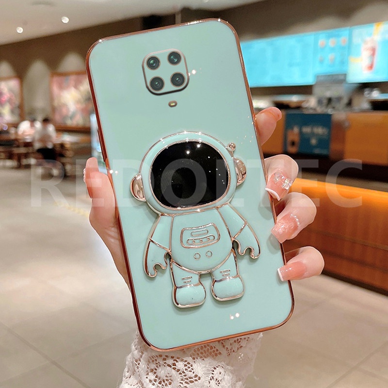 Astronaut Case Redmi Note 9 9S 9 Pro New 6D Plating Cosmic Spaceman ...