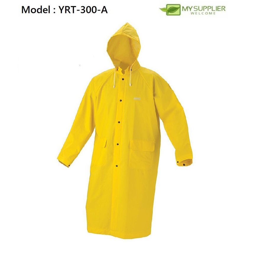 YRT-300-A Ronson 300-A Adult Heavy Duty PVC Rain Coat | Shopee Malaysia