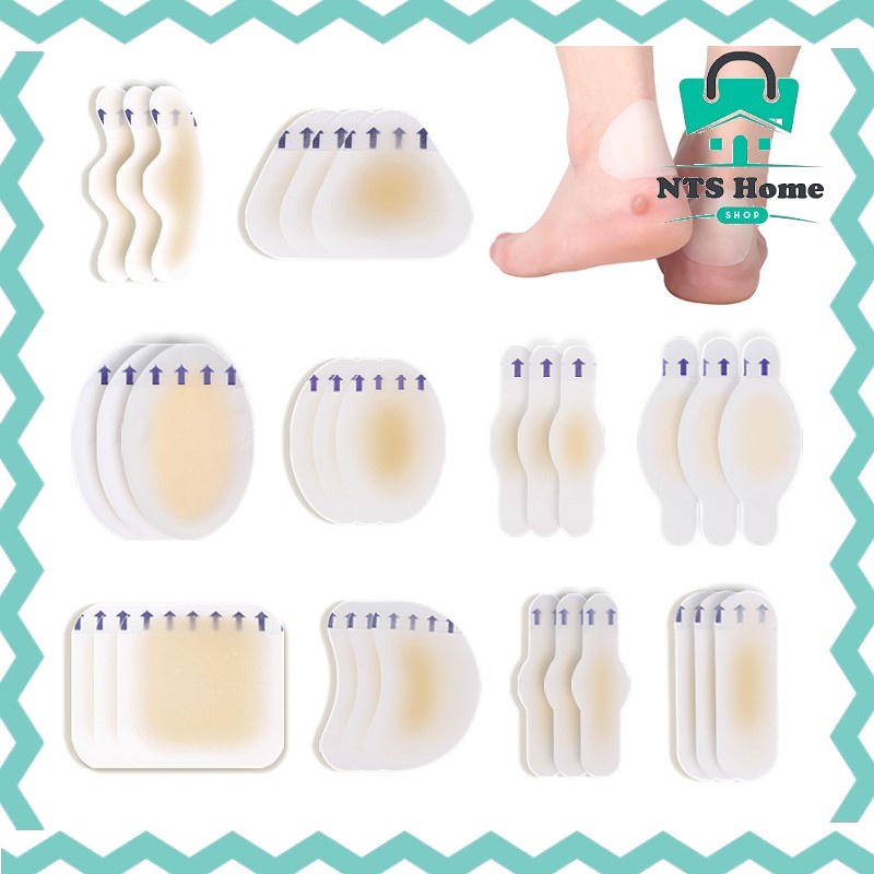 1PC Gel Heel Protector Shoes Stickers Foot Patches | Adhesive Blister ...