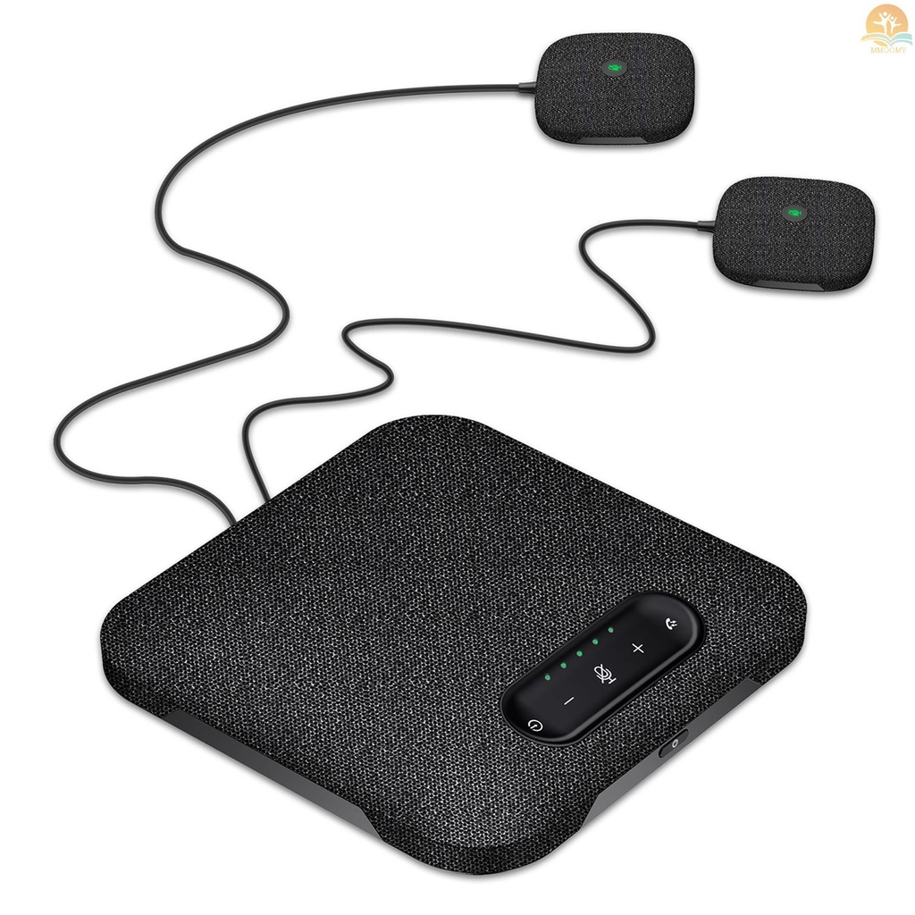 Mmoy Desktop USB Wireless BT Conference Speakerphone Built-in 4 ...