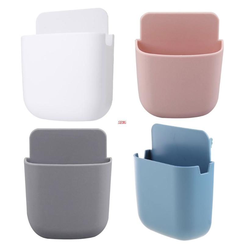 seng Remote Control Holder Wall Mount Media Storage Box Hole-Free for ...