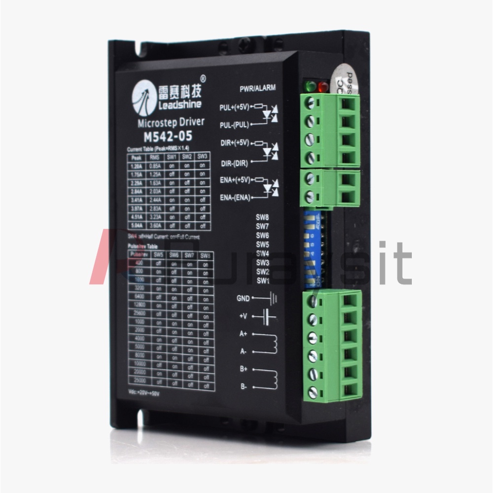 Puraysit M542-05 Leadshine NEMA17 NEMA23 2phase stepper motor driver ...