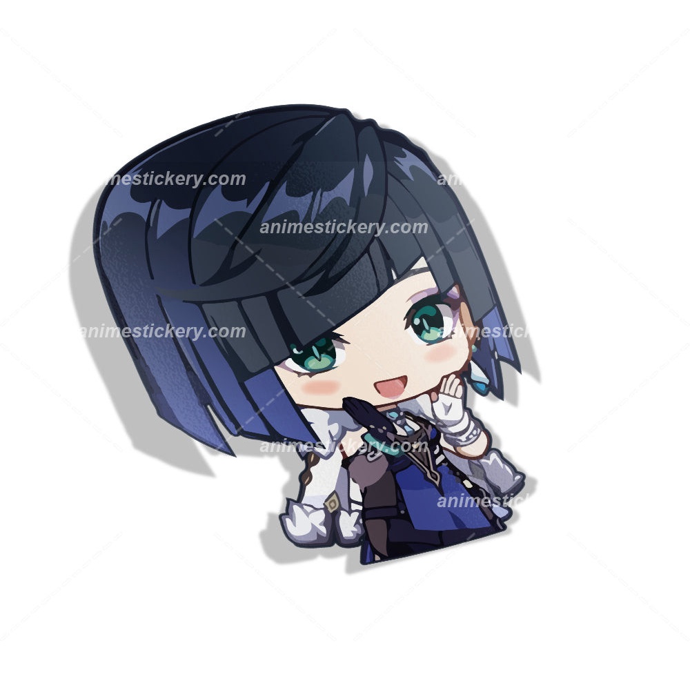 Genshin Impact | Yelan | Peeker Anime Vinyl Stickers NEW | Shopee Malaysia