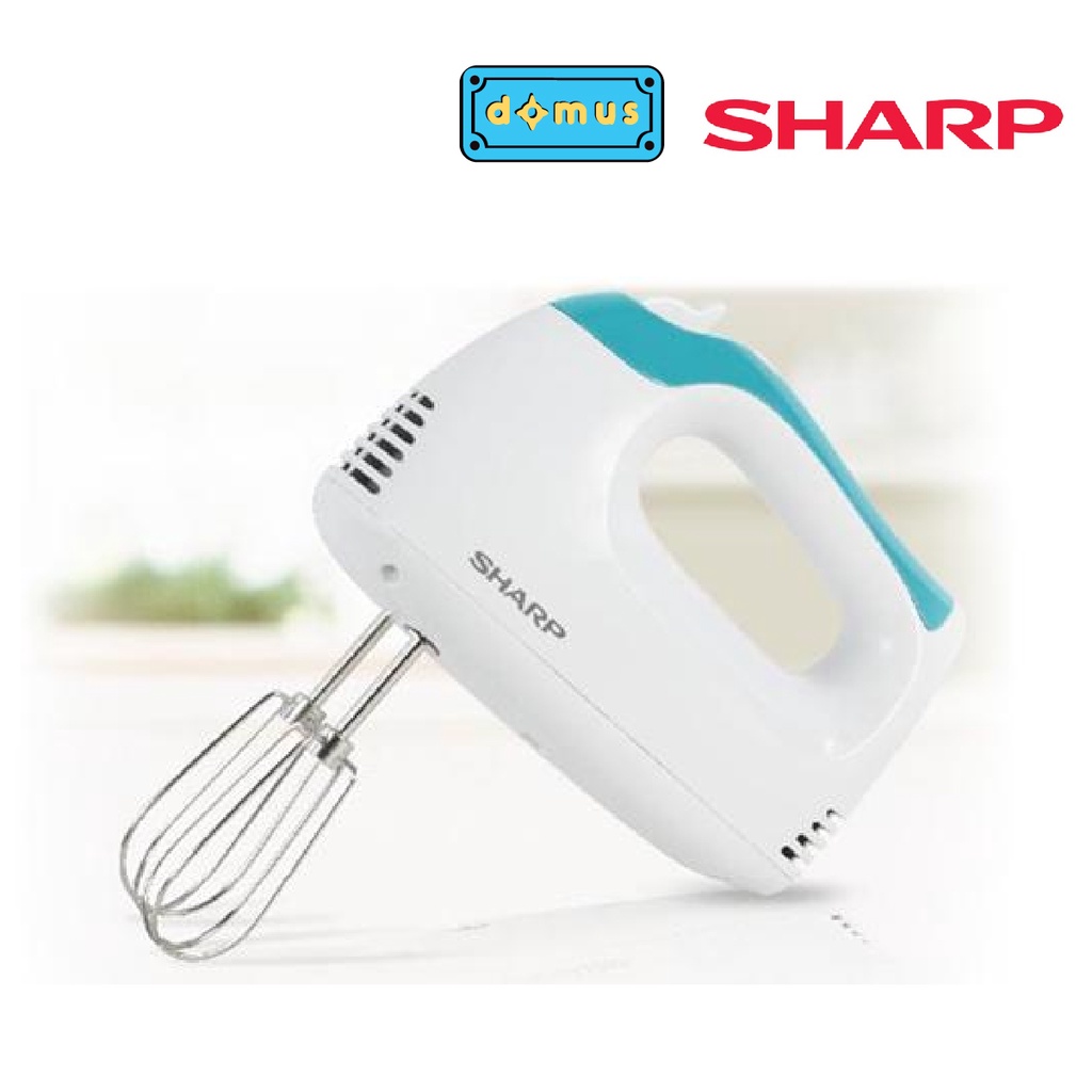 Sharp Hand Mixer Cake 300W 5 Speed Free Egg Beater Whisk & Knead Dough ...
