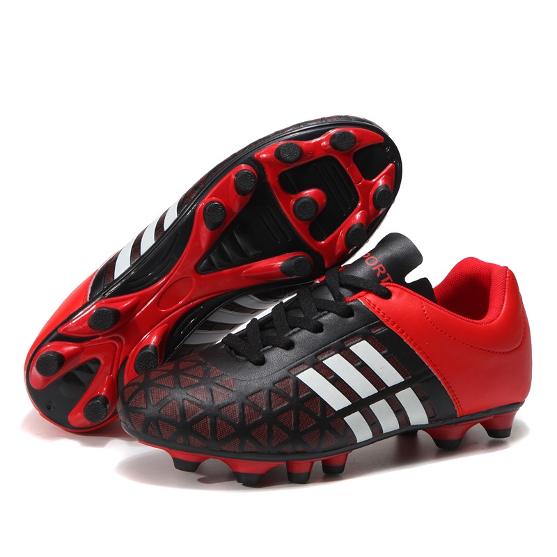 New Men Soccer Shoes Football Boots Training Outdoor AG/TF Grass Non ...
