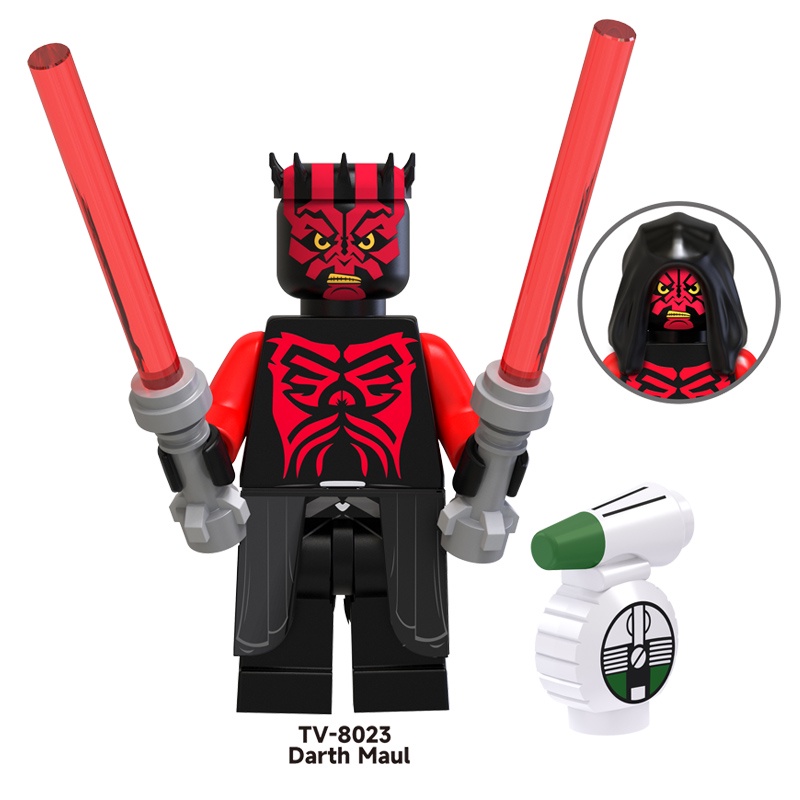 Space Wars Ahsoka Mace Windu Luke Skywalker with Baby Yoda Palpatine ...