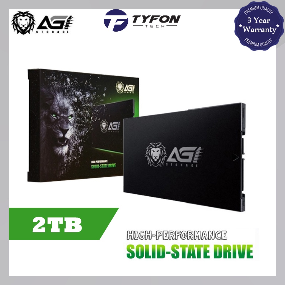 AGI 2TB 2.5" Solid State Drive SSD 6Gb/s SATA III High Performance ...
