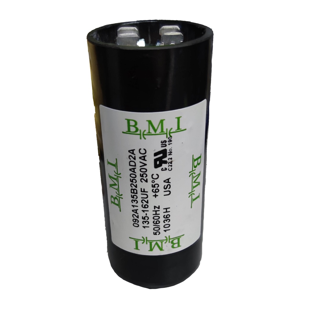 BMI 135 - 162UF 250VAC Starting Capacitor - 135-162UF 250VAC | Shopee ...