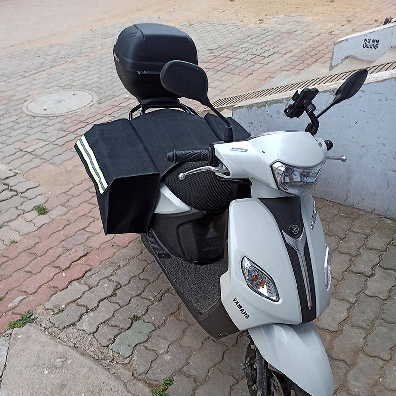 Motorcycle box Thickened Canvas Motorcycle Satchel on Both Sides Side ...