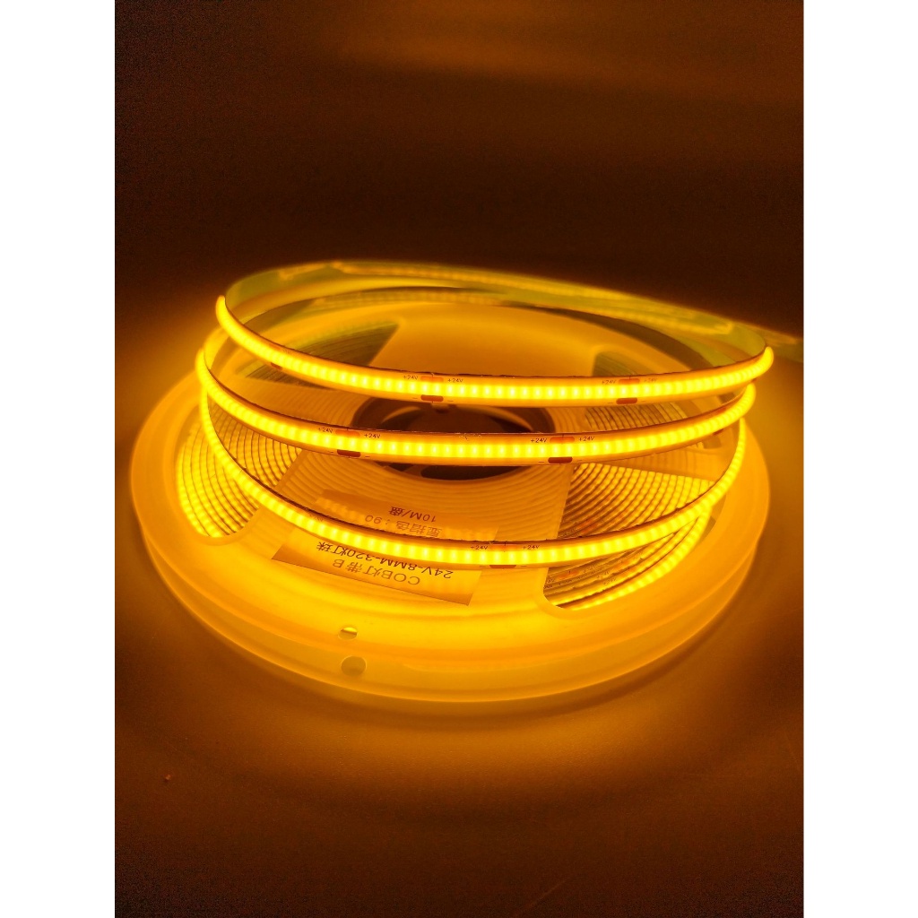 COB DIY Cabinet LED Strip Light 2835 DC 12v 24v 3000k 4000k 6000k COB ...