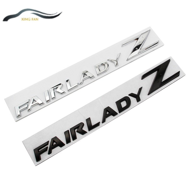 XINFAN metal Fairlady Z Emblem Badge Nissan 350Z Fairlady Z33 Car Body ...