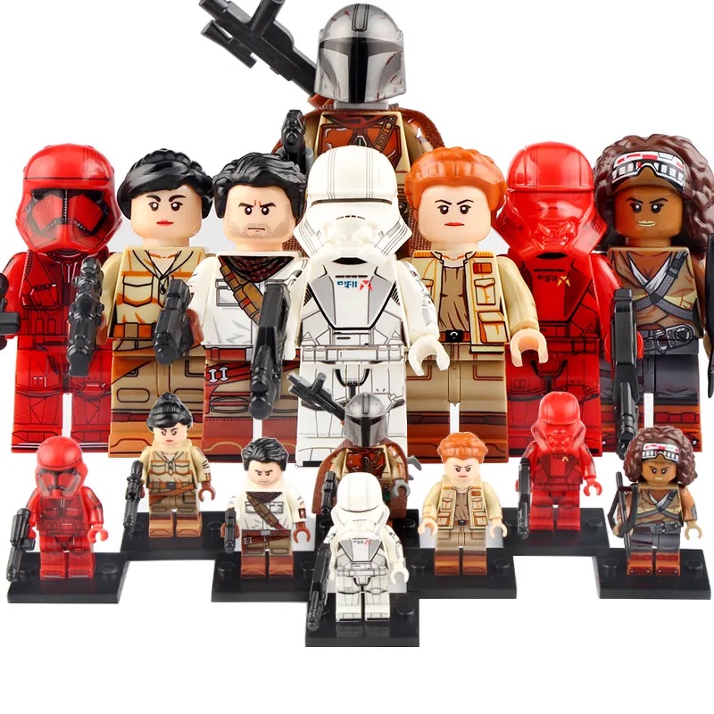 Mandalorian Knights of Ren Empire Mechanic Robot Wars Mini Action ...