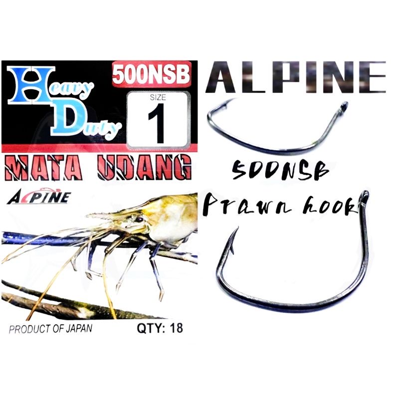 ALPINE HEAVY DUTY MATA UDANG GALAH 500NSB | Shopee Malaysia