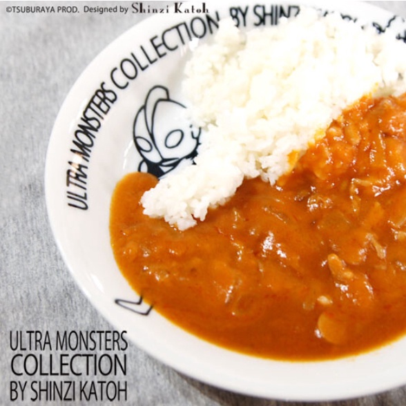 Made in Japan Ultraman Shinji Kato Dinner Plate Super Seven Salted Egg ...