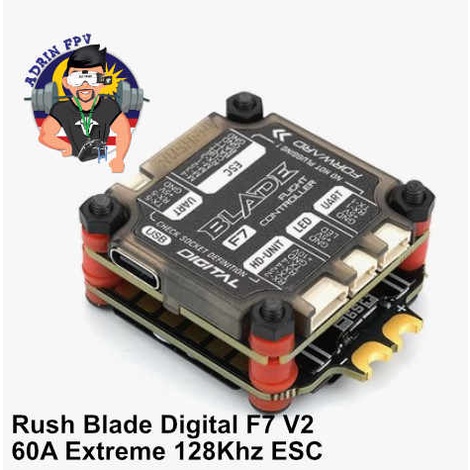 RUSHFPV Rush Blade F722 Digital HD v2 FC + 60A Extreme Digital BL32 ...