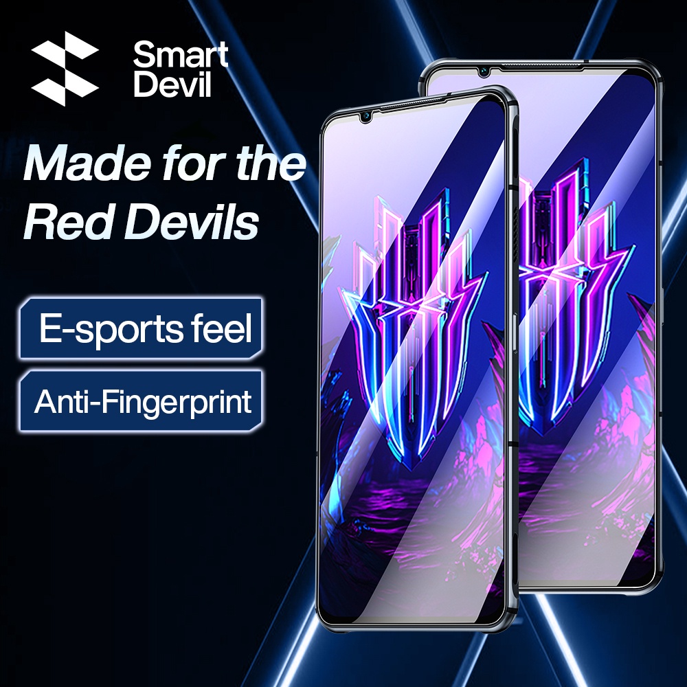 SmartDevil Nubia Red Devil 9/Red Devil 8Pro/8S Pro anti-fingerprint HD 5g full screen coverage ...