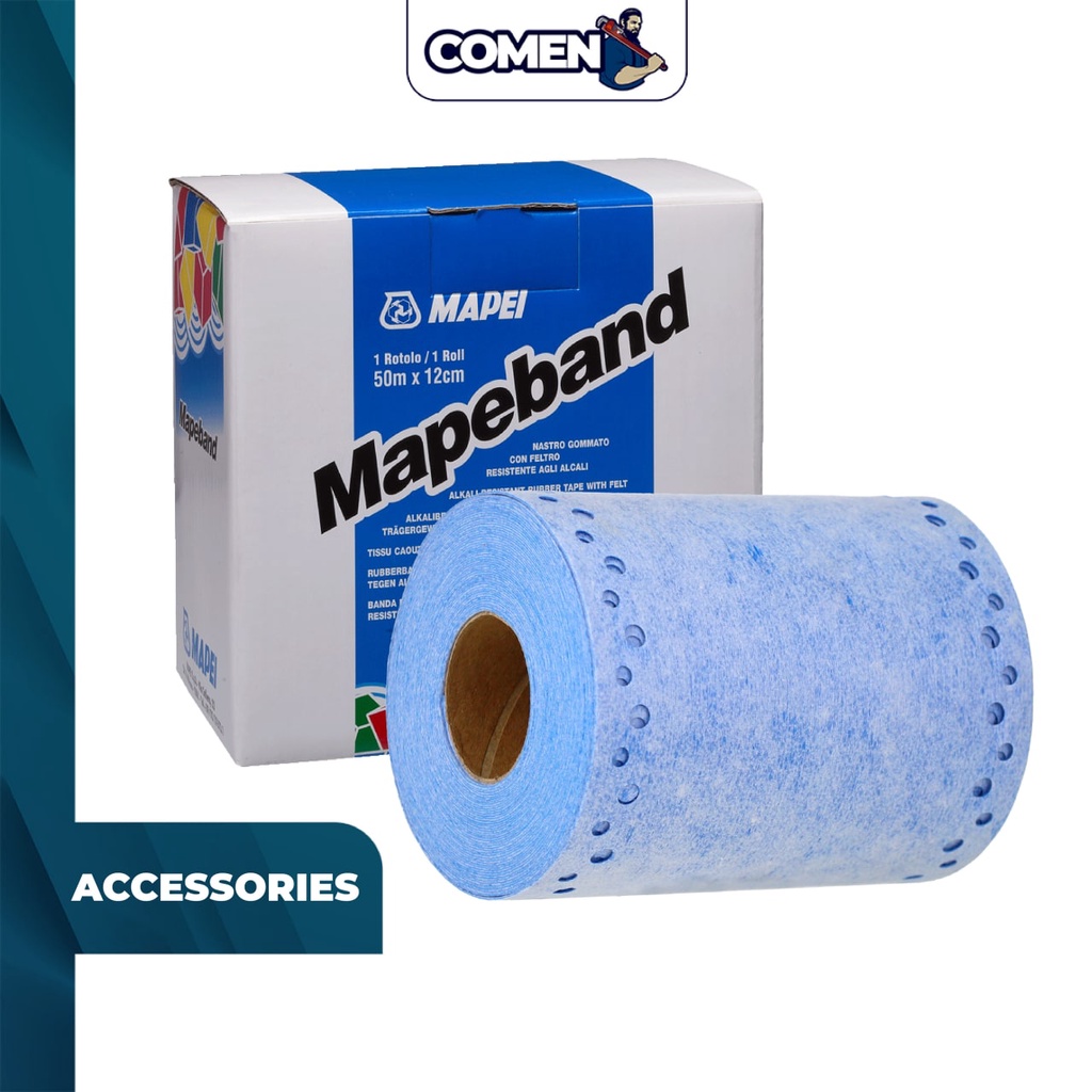 MAPEI Mapeband Easy 10M X 13CM Waterproof Elastic Rubber Alkali ...