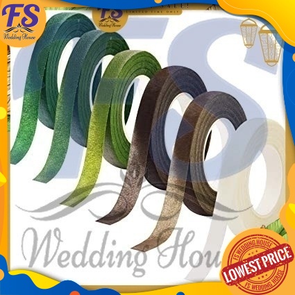 PEMBALUT BUNGA TELUR / FLOWER TAPE / HANTARAN / ACCESSORIES FLOWERS ...