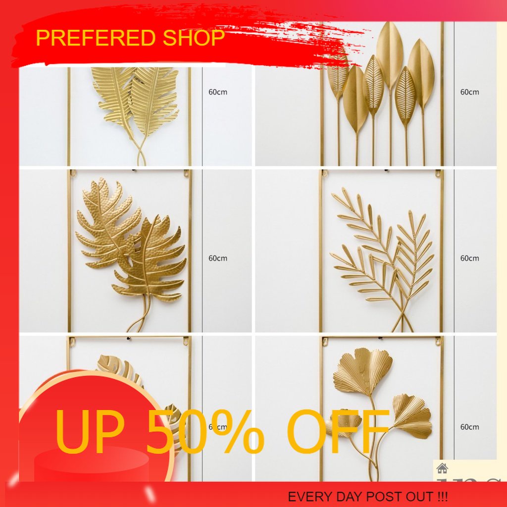 🔥RUMAH DECO🔥SET 3PCS - 40x60cm frame gold blue rustic, frame hiasan ...