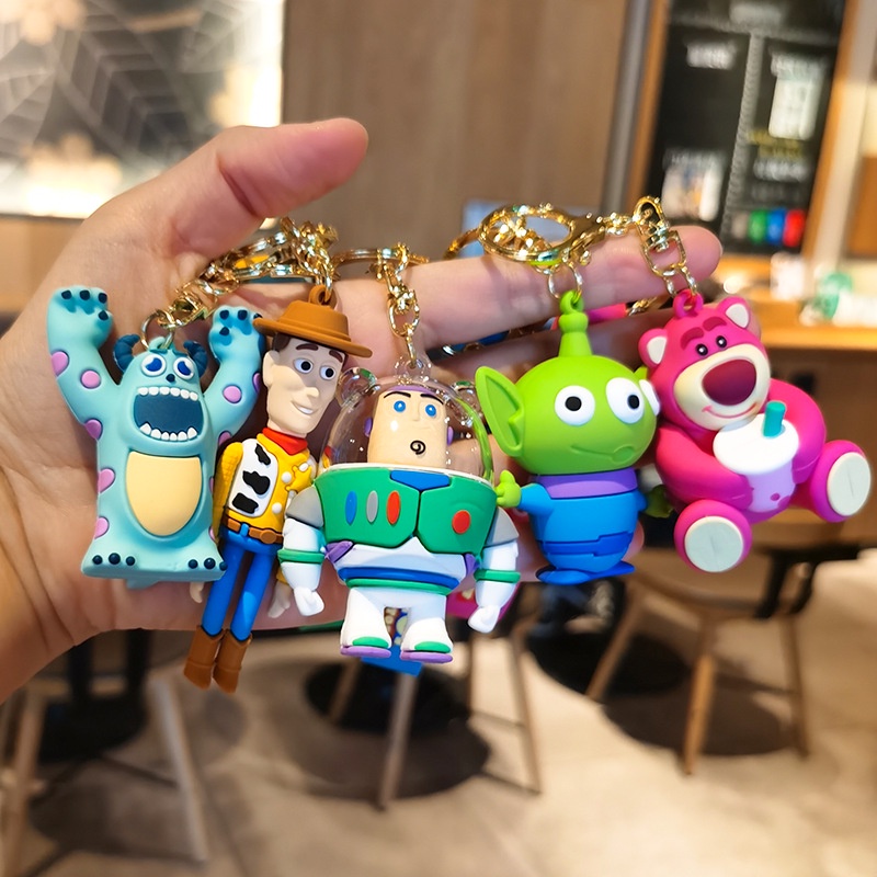 Toy Story Key Chain General Mobilization Three-dimensional Doll Key ...