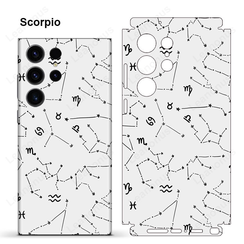 Scorpio Constellation Decal Skin for Samsung Galaxy S23 S22 S21 S20 ...