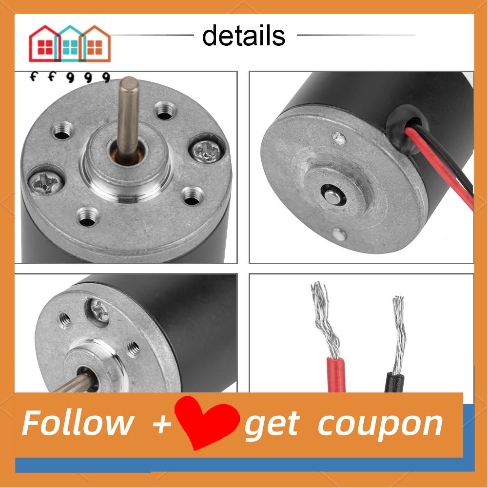 Ffggg 31ZY 6V/12V/24V 3500-8000rpm Permanent Magnetic DC Carbon Brush ...