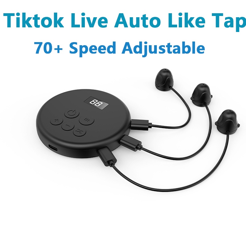 6 Clicker Head Mobile Phone TikTok live auto tap Screen Auto-Clicker ...