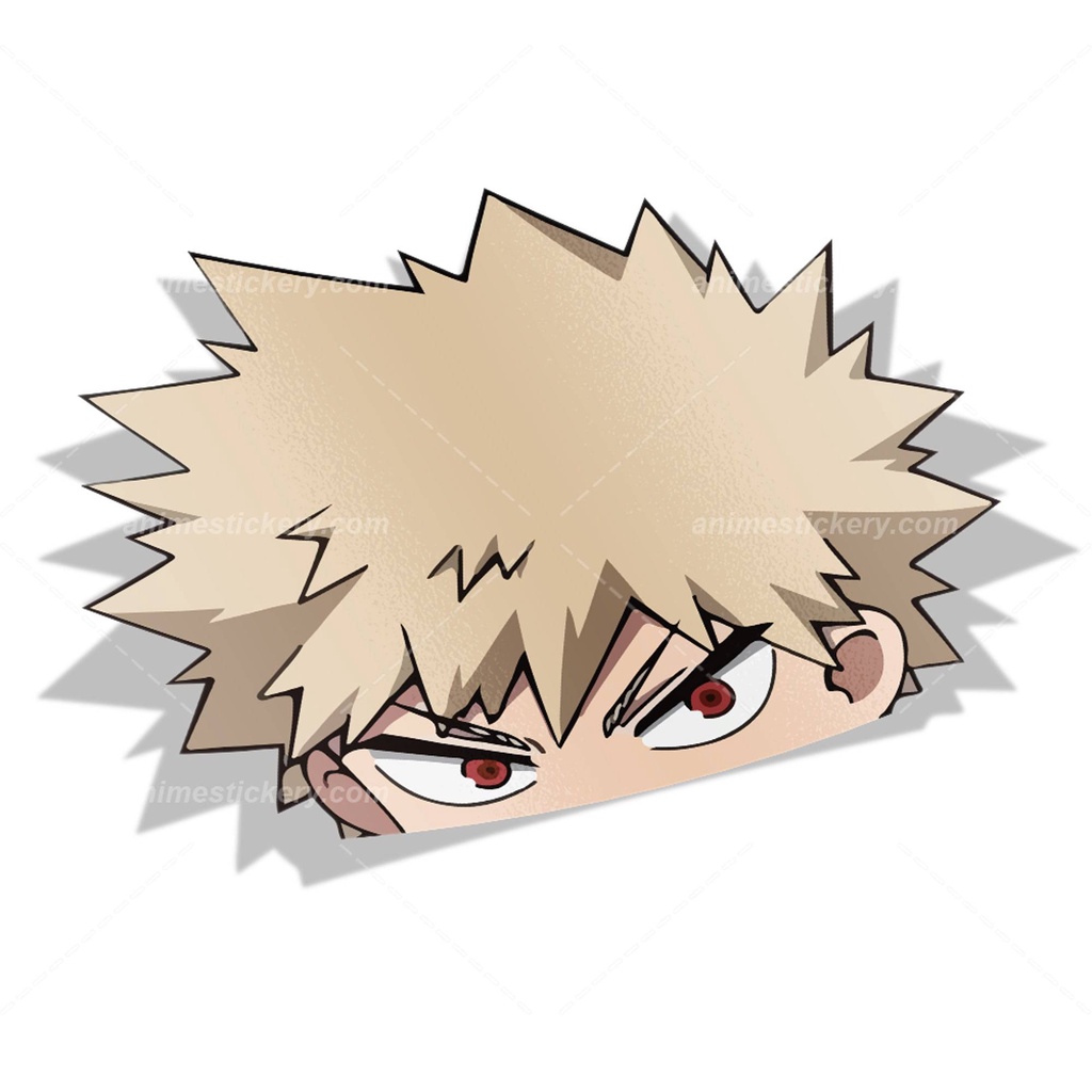 Katsuki Bakugo | My Hero Academia | Peeker Anime Stickers for Cars NEW ...
