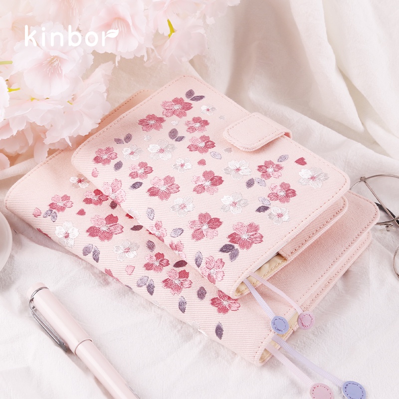 Kinbor A5 Cherry Blossom Series Morning Cherry Hand Book Diary Book ...