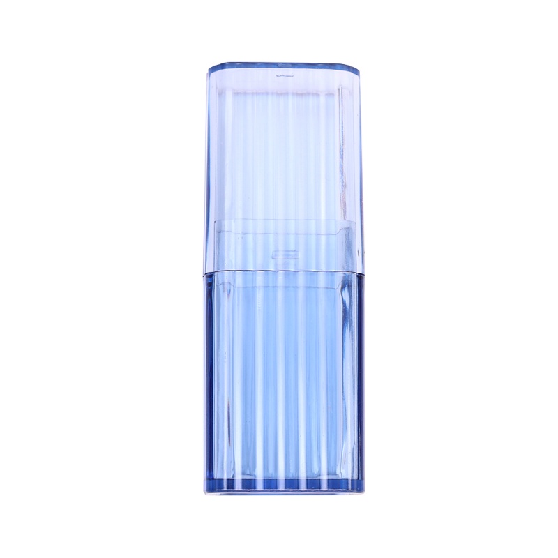 Portable Transparent Plastic Box Toothpick Band-aid Organizer Case Hair ...