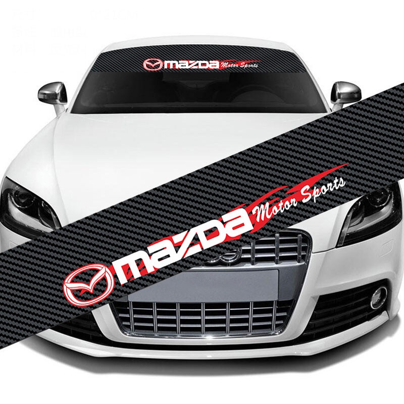 1Piece Car Front Windshield Sticker Rear Window Decal Decoration Auto ...