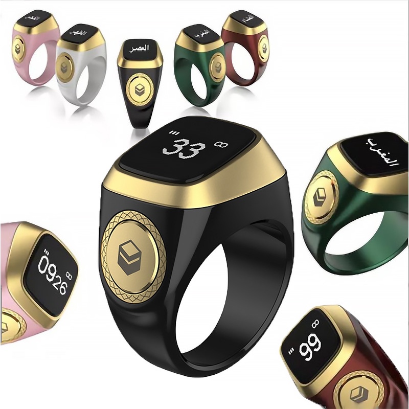 Tasbih cincin Ntmy Smart Tasbih Tally Counter Ring for Muslims Zikr ...