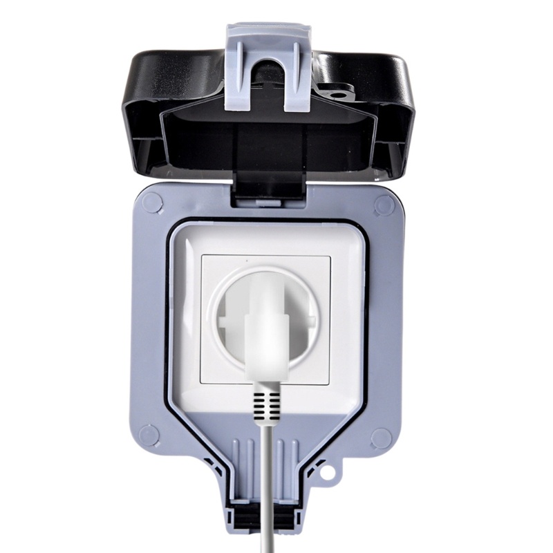 PCF* External Outdoor IP66 1 Slot Wall Socket Dustproof Surface-Mounted ...
