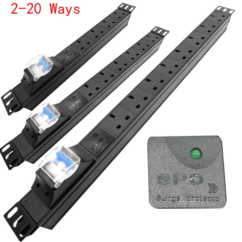 Wireless PDU Power Distribution Unit 2-19 way Port Output UK 3 PIN ...