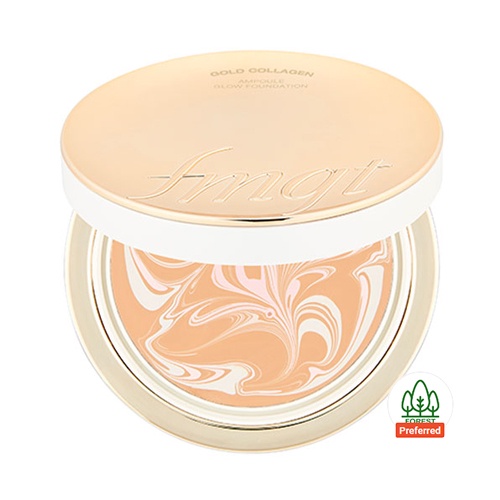 [The Face Shop] fmgt Gold Collagen Ampoule Glow Foundation/V201 Apricot ...