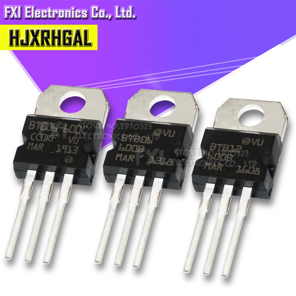 10pcs BTB16-800B BTB16-800 BTB016 BTB06-600B BTB06-600C BTB12-600B ...