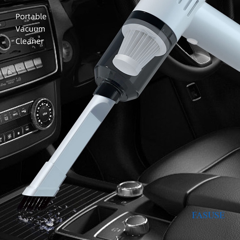 FASUSE Mini Vacuum For Car Handheld Cordless Computer Vacuum PC Air ...