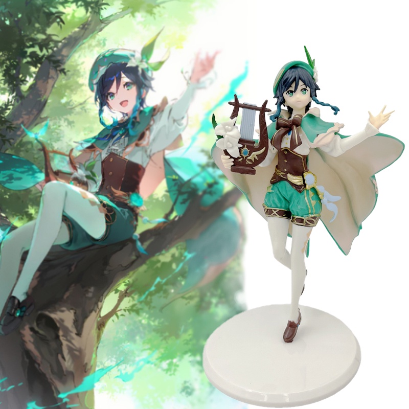20cm Genshin Impact Venti Xiao Hutao Figure Game Genshin Klee Yae Miko ...