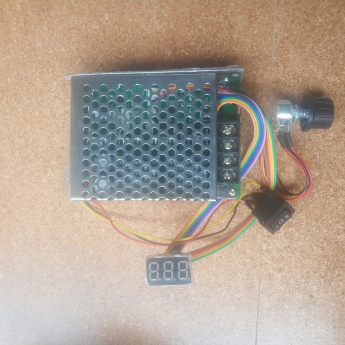 Dc 9-50V 40A PWM Motor Speed Control Reversible 12V 24V 36V 48V 2000W | Shopee Malaysia